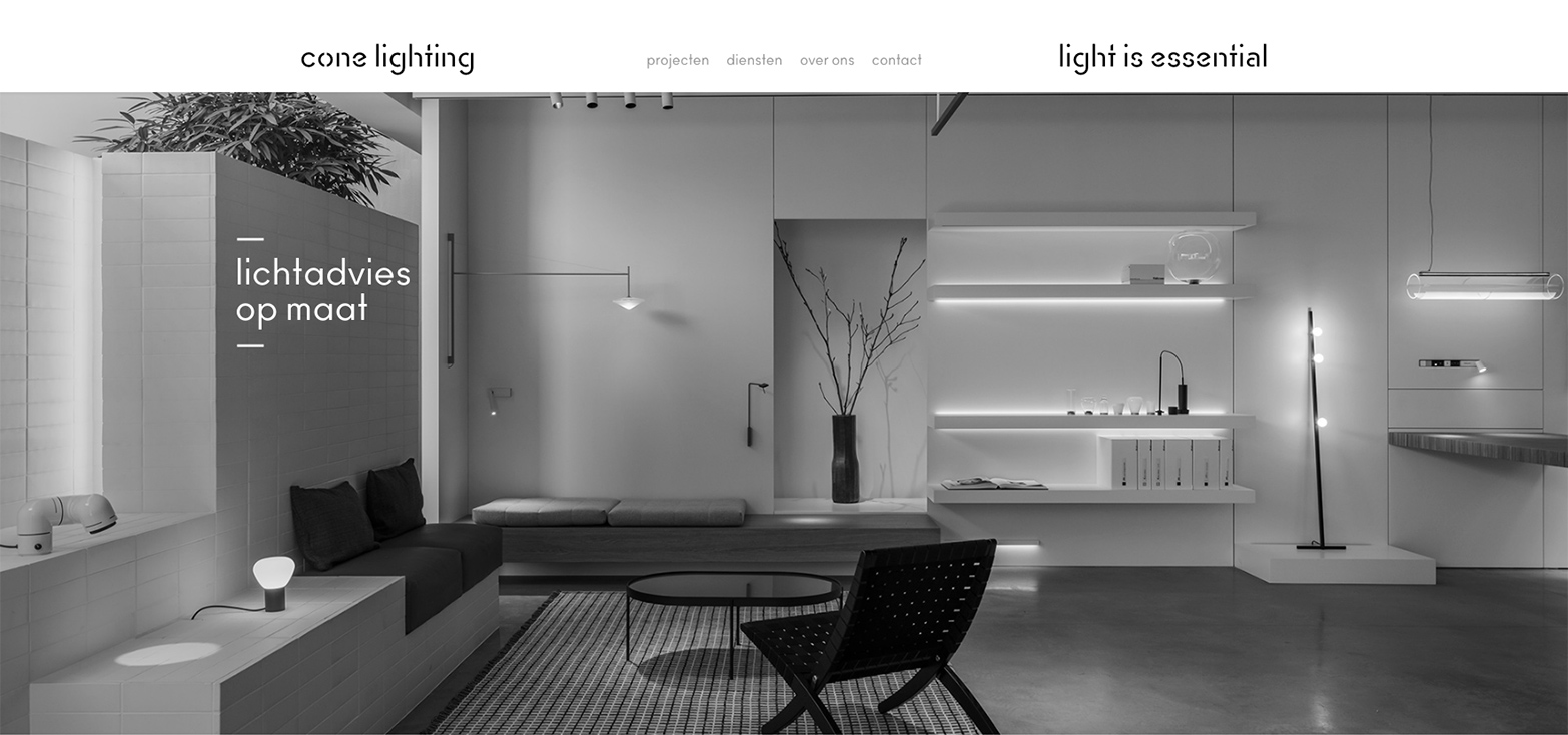 Woning - Projecten - Cone Lighting